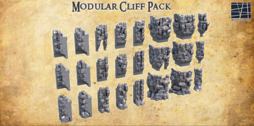 Modular Cliff - Miniature Land