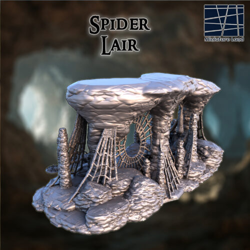 Spider Lair - Miniature Land